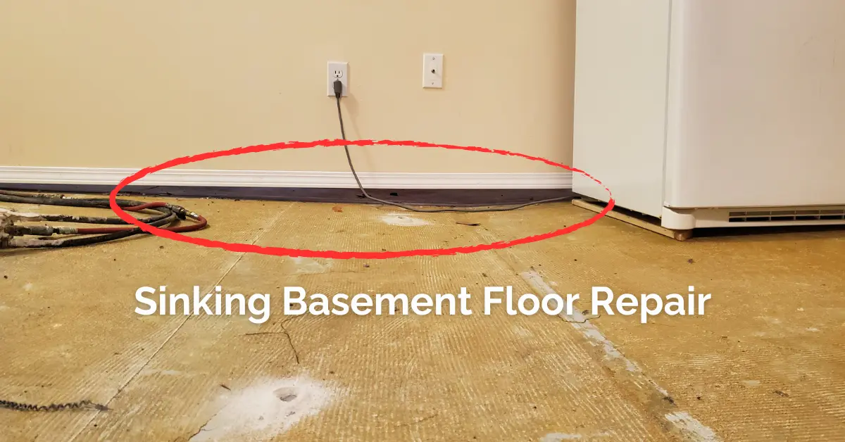 Rescuing a Sinking Basement Floor: The Slab-Jack Kings Solution | Slab ...