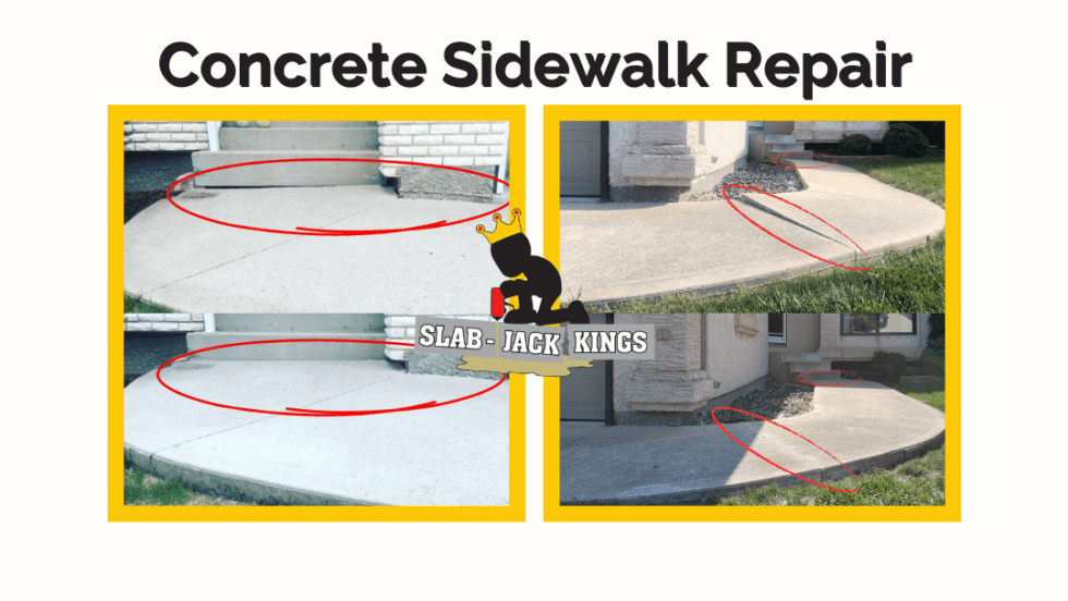 Concrete Sidewalk Repair Services | Winnipeg | Slab-Jack Kings
